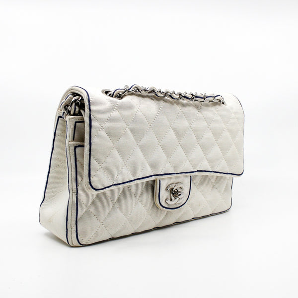 cf fabric white and blue outline phw seri 19 – L'UXE LINK